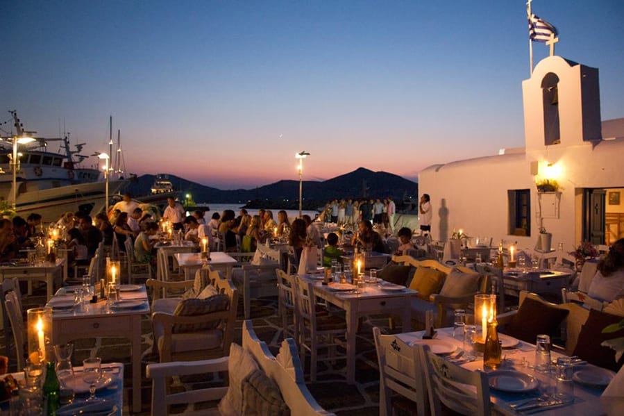 E la notte... - Living Paros